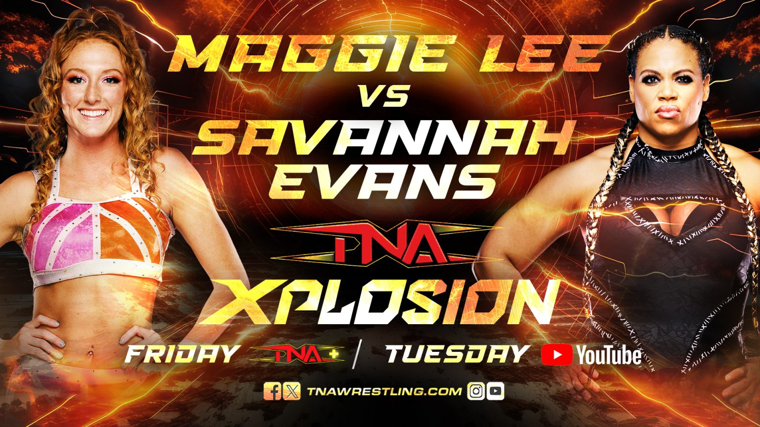 Maggie Lee Takes on Savannah Evans This Week on Xplosion – TNA Wrestling